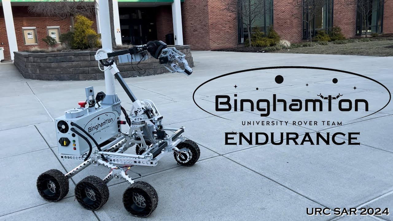 Binghamton University Rover Team - Endurance - URC SAR 2024 - YouTube