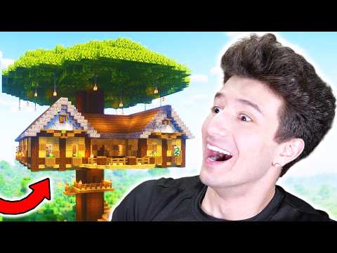 EN KOLAY DEV MİNECRAFT AĞAÇ EVİ YAPIMI