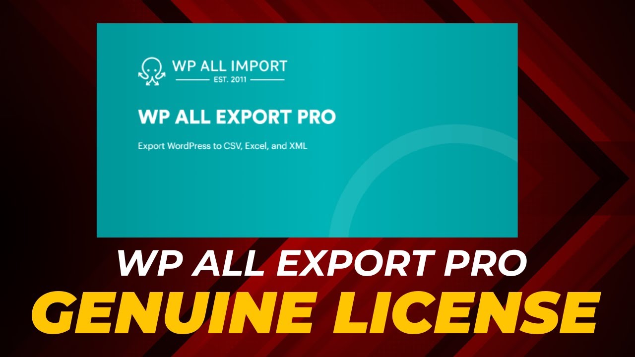 Download Wp All Export Pro Pro Plugin With License Key With Auto Update || HelloGPL - YouTube