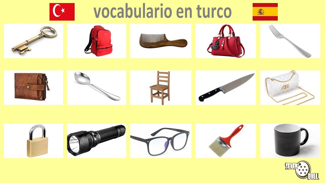 clase de turco - vocabulario en turco - YouTube