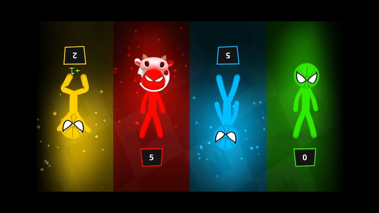 Stickman Funny Mini games - Stickman Party 1 2 3 4 Player gameplay ...