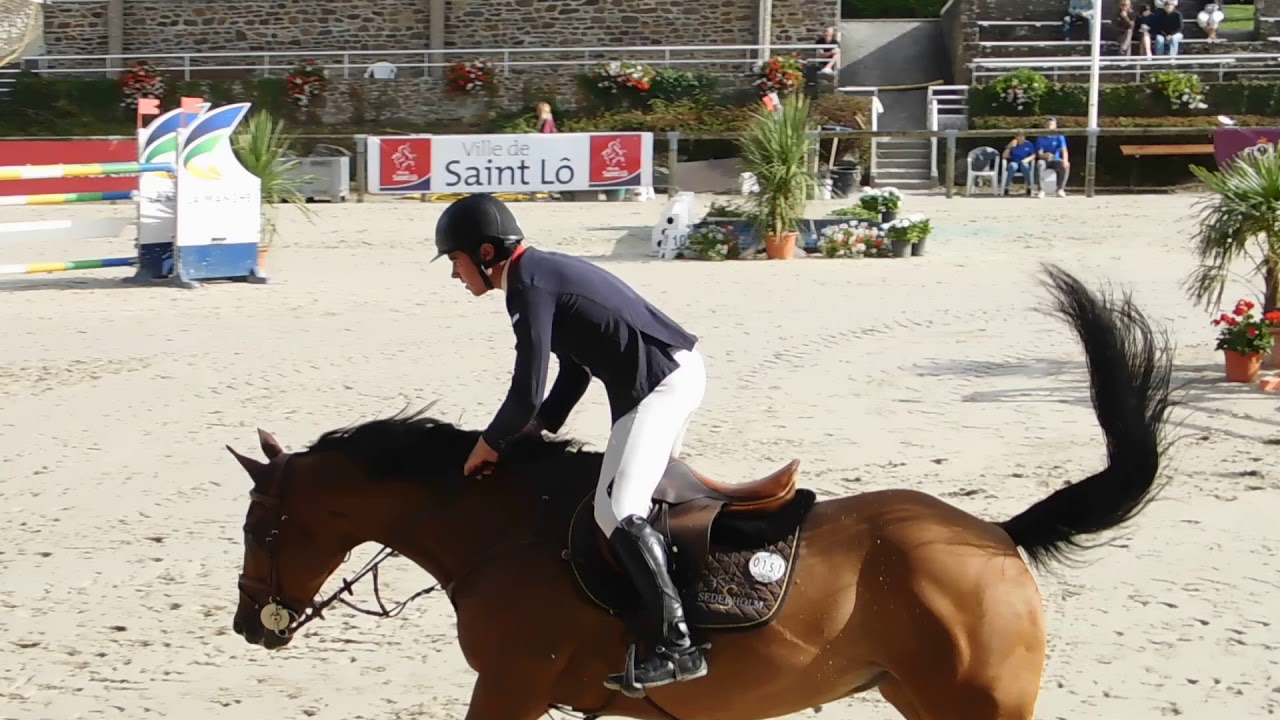 Joe Whitaker et Virginia, CSI 3* NHS Saint Lô, Barrage GP 145 11/08 ...