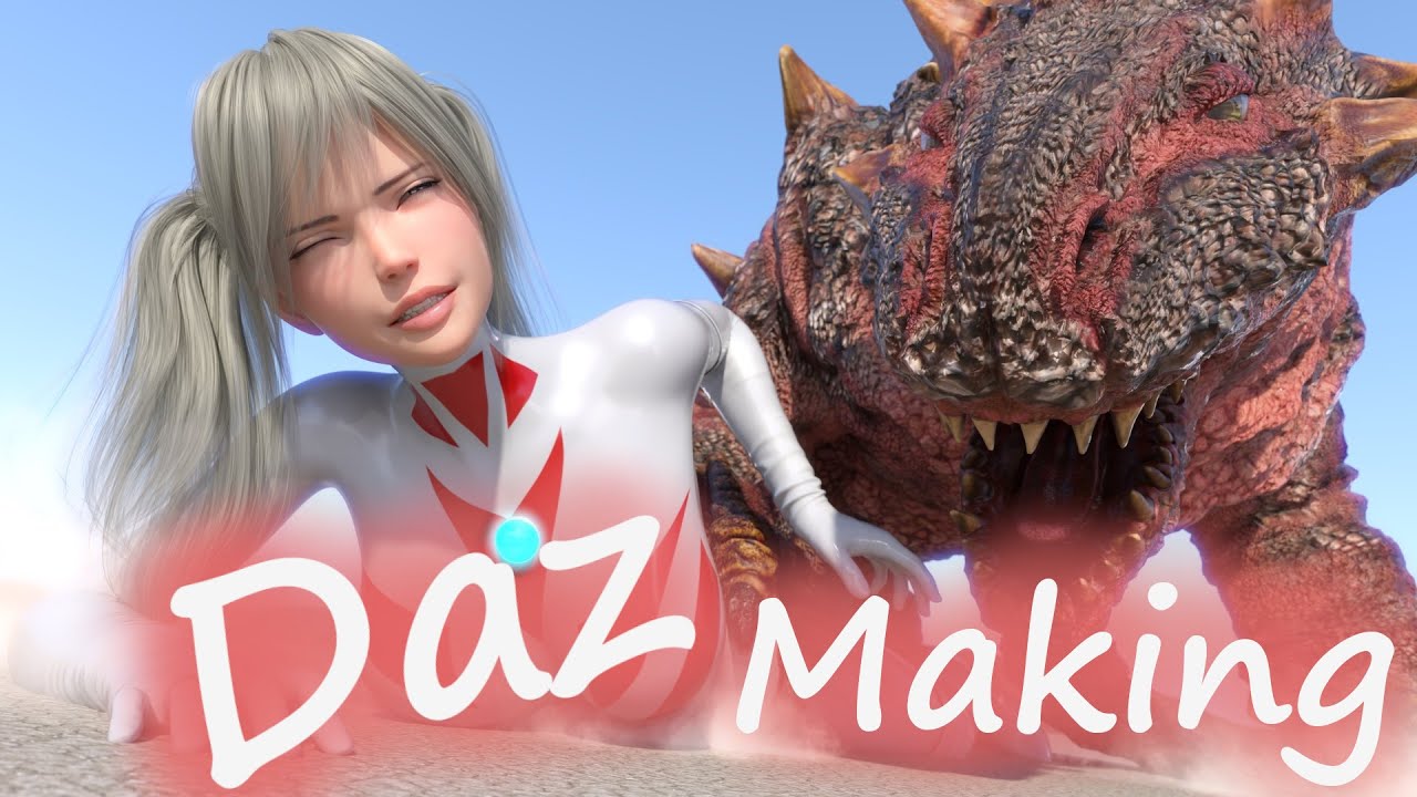 Behind the Scenes #22 : Crafting a Beautiful Heroine in 3DCG with DAZStudio & Iray - YouTube