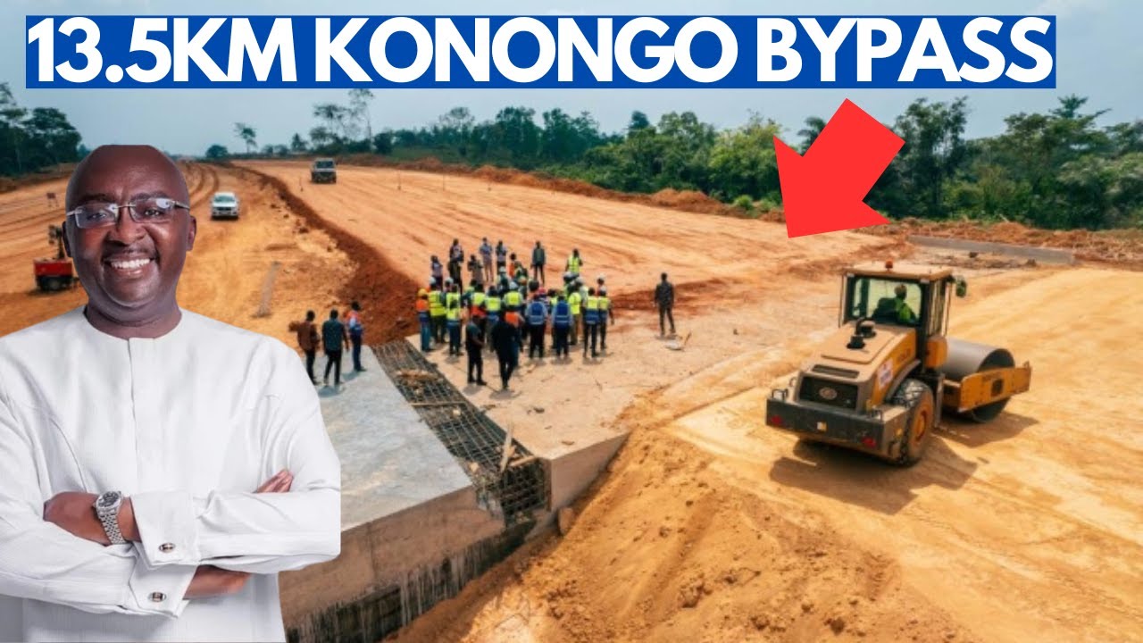 Latest Konongo By-pass Highway Construction Project Update 2024. - YouTube