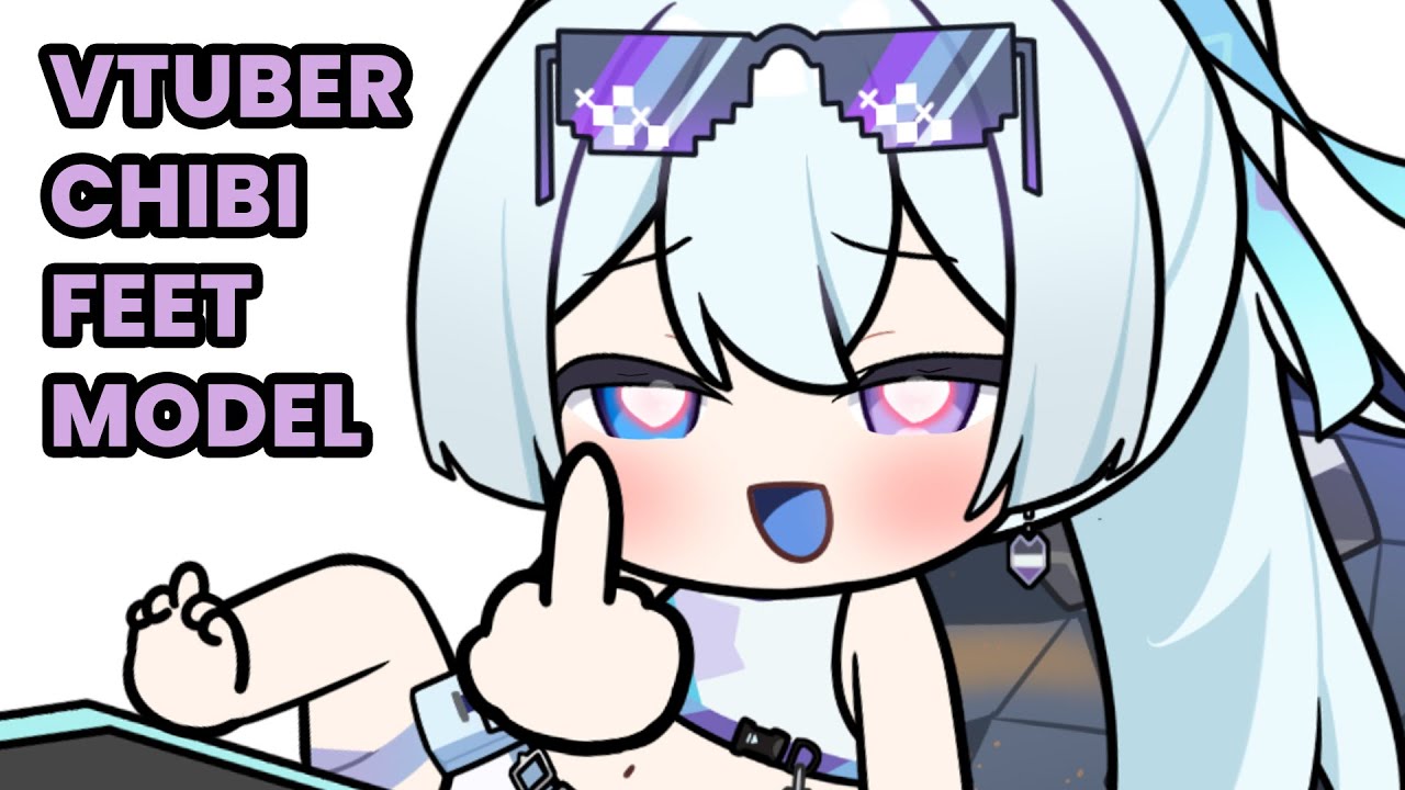 VTuber Flipping Off Using Middle Feet Finger - YouTube