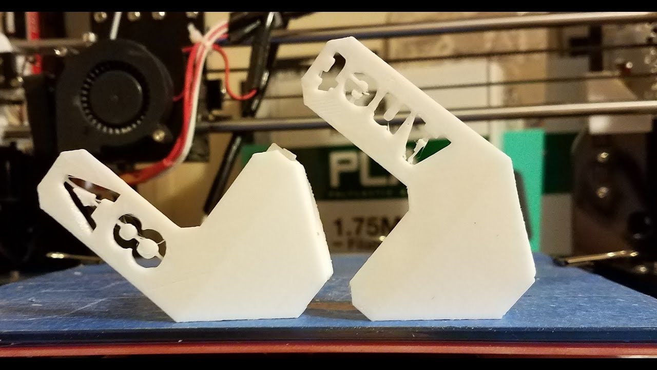 3d Printing Top Corner Frame Braces ANet A8 - YouTube