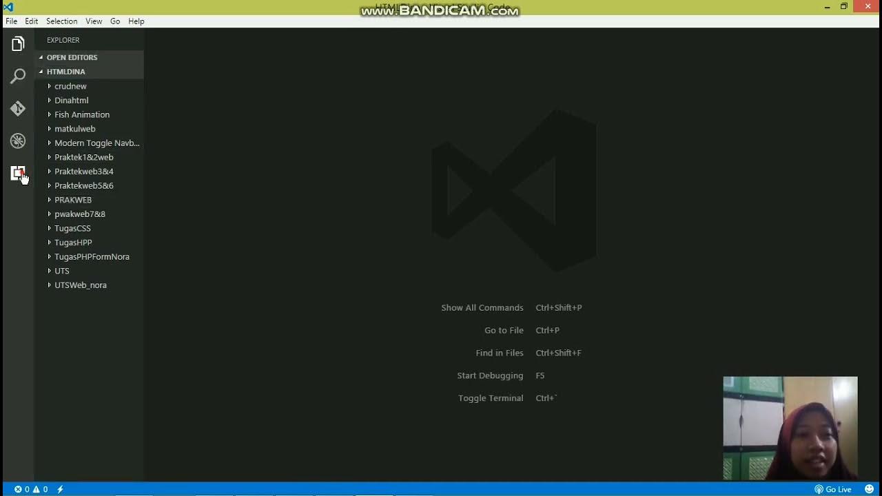 tugas tp modul 9&10 praktikum Web Programming - YouTube