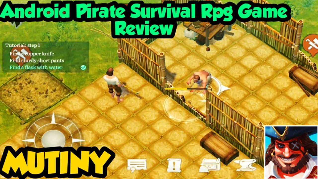 MUTINY - Android Pirate Survival RPG Game Review/Walkthrough - Part 1 ...