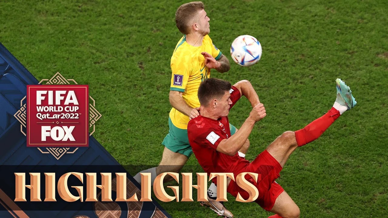 Australia vs. Denmark Highlights | 2022 FIFA World Cup - YouTube