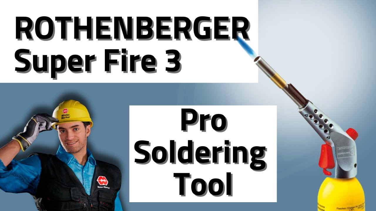 ROTHENBERGER 35436 Super Fire 3 Review 2025 🔥 Pro Soldering Tool - YouTube