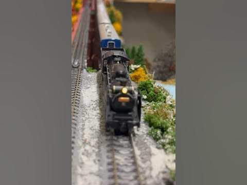 自宅レイアウトでSL！D51 200牽引オリエントエクスプレス - YouTube