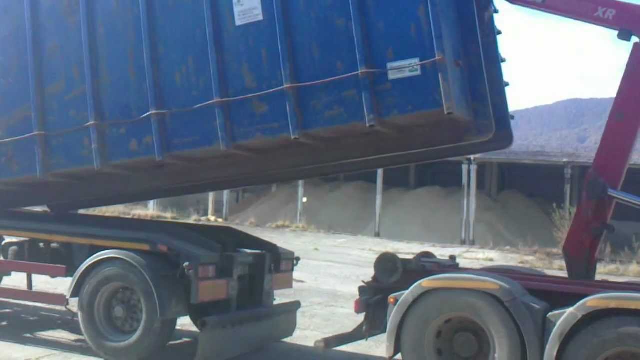 abrollkipper container - YouTube