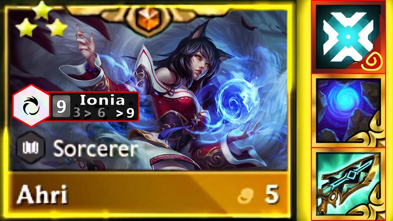 Radiant Sniper Ahri ⭐⭐⭐ 3 Star 9 Ionia Tft Set 9 5 Youtube