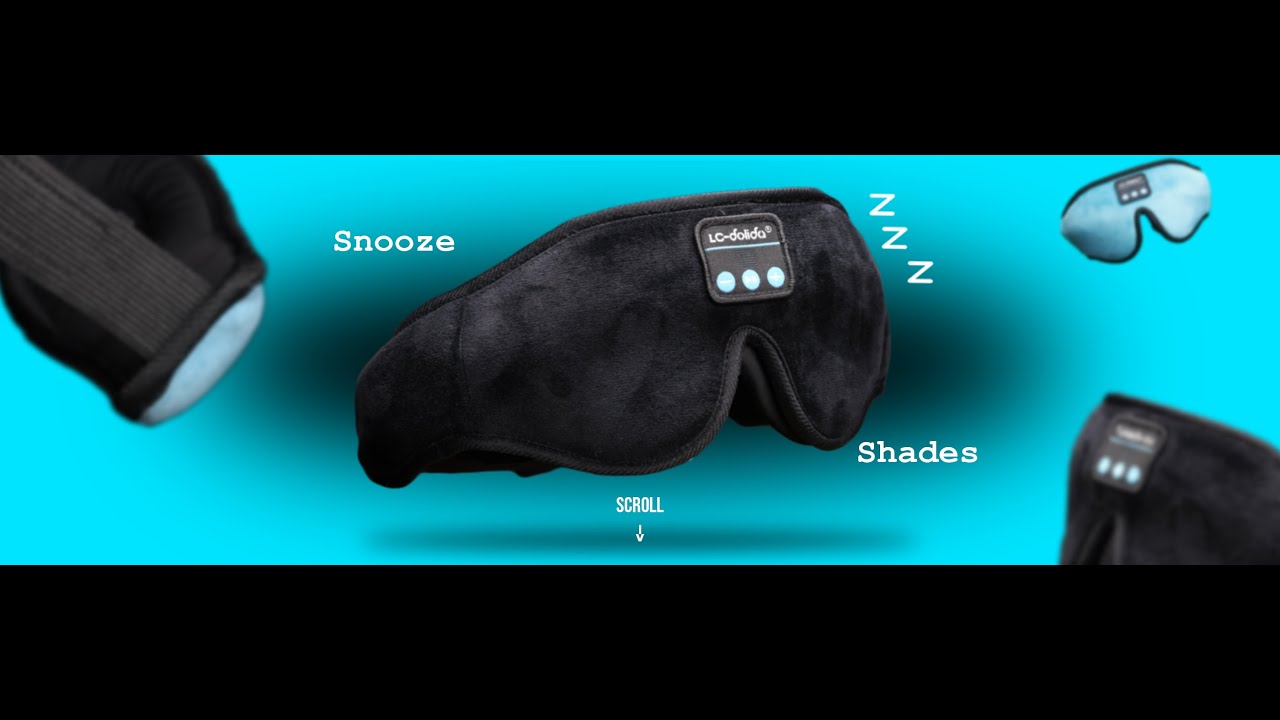 snooze shades mask 2 - YouTube