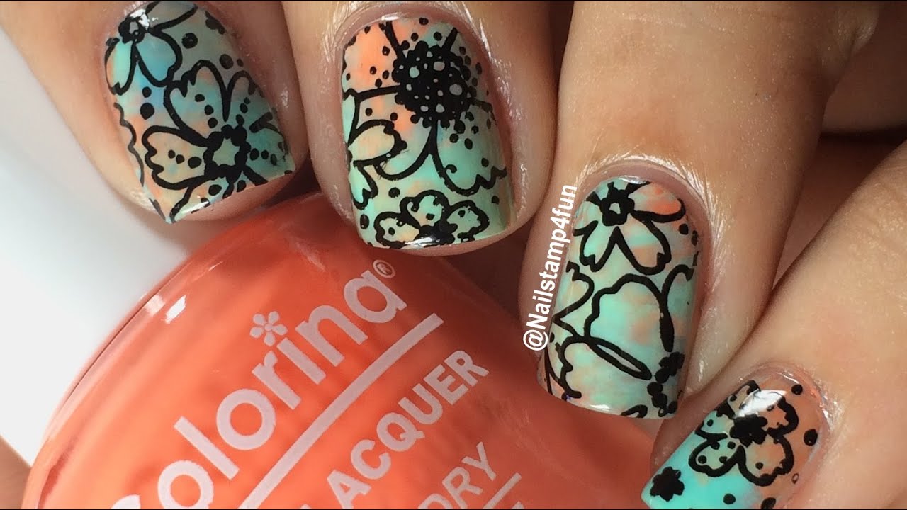 Quick Nail Stamping video - YouTube