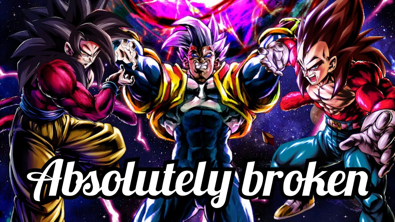 ABSOLUTELY BROKEN GT SQUAD , DRAGON BALL LEGENDS. - YouTube