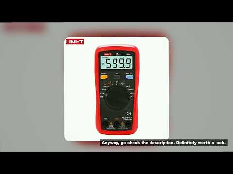 UNI-T UT133A UT133B Digital Multimeter Professional Tester AC DC Voltage Meter Ammeter Capacimeter E