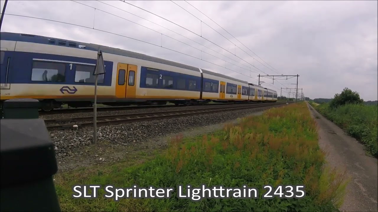 Bombardier - SLT Sprinter Lighttrain 2435 - Hedel - #35 - YouTube