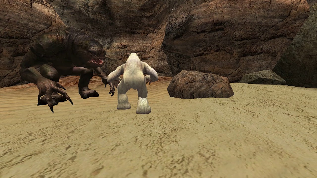 Lego Rancor Vs Wampa