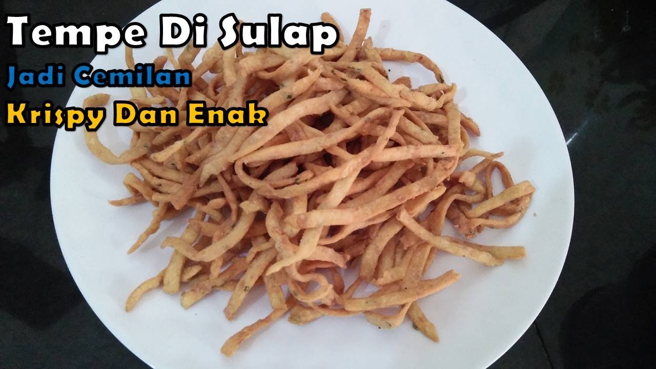 STIK TEMPE KRISPY MUDAH BIKINNYA - YouTube