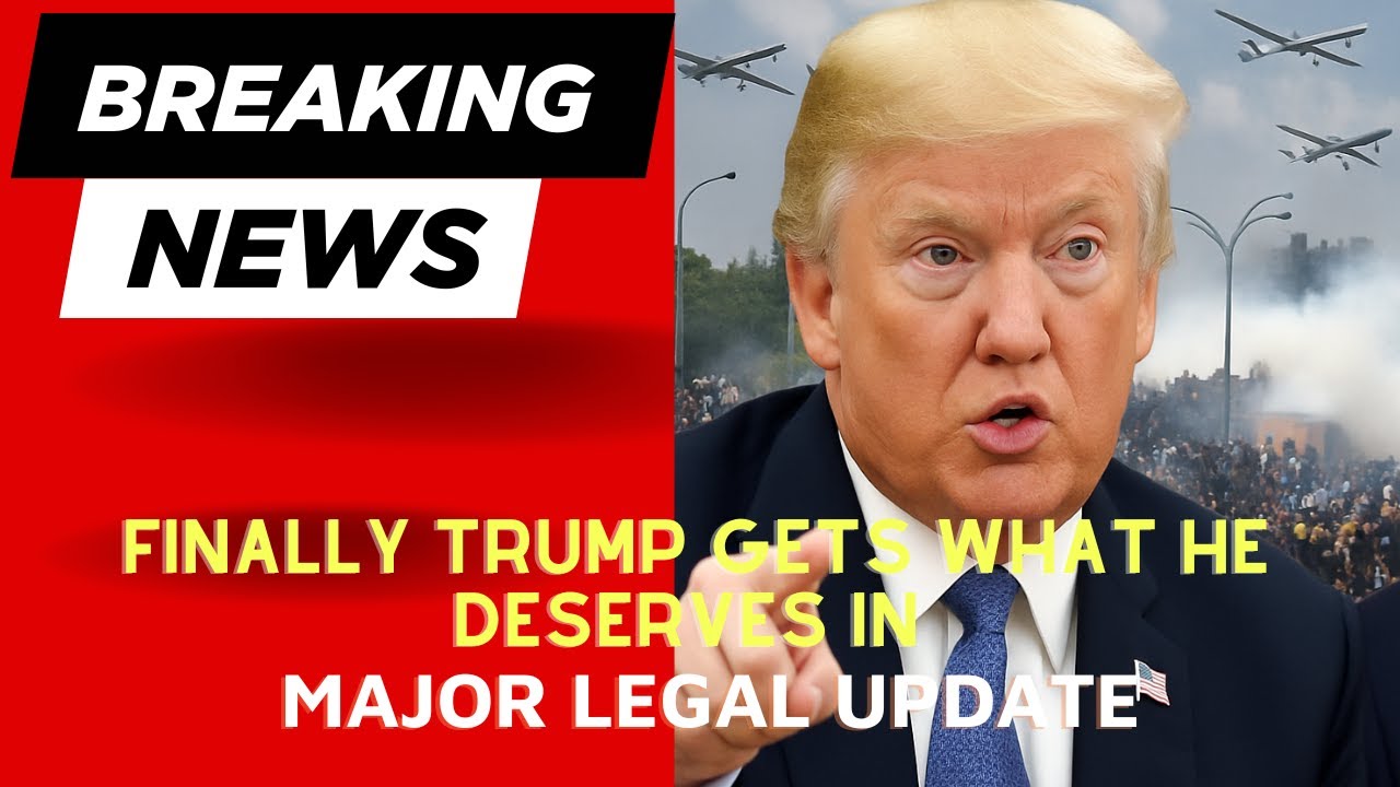 FINALLY Trump gets what he DESERVES in MAJOR legal update. - YouTube