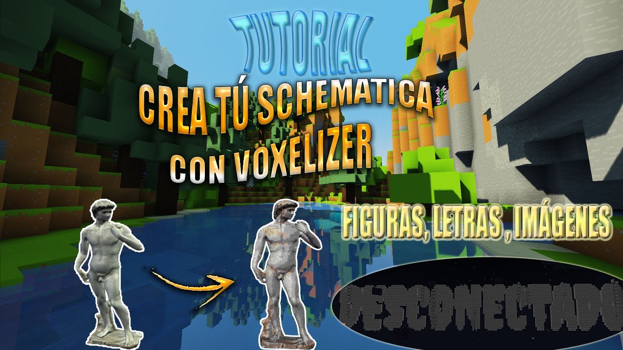 Tutorial - Crea tu schematica usando Voxelizer - YouTube
