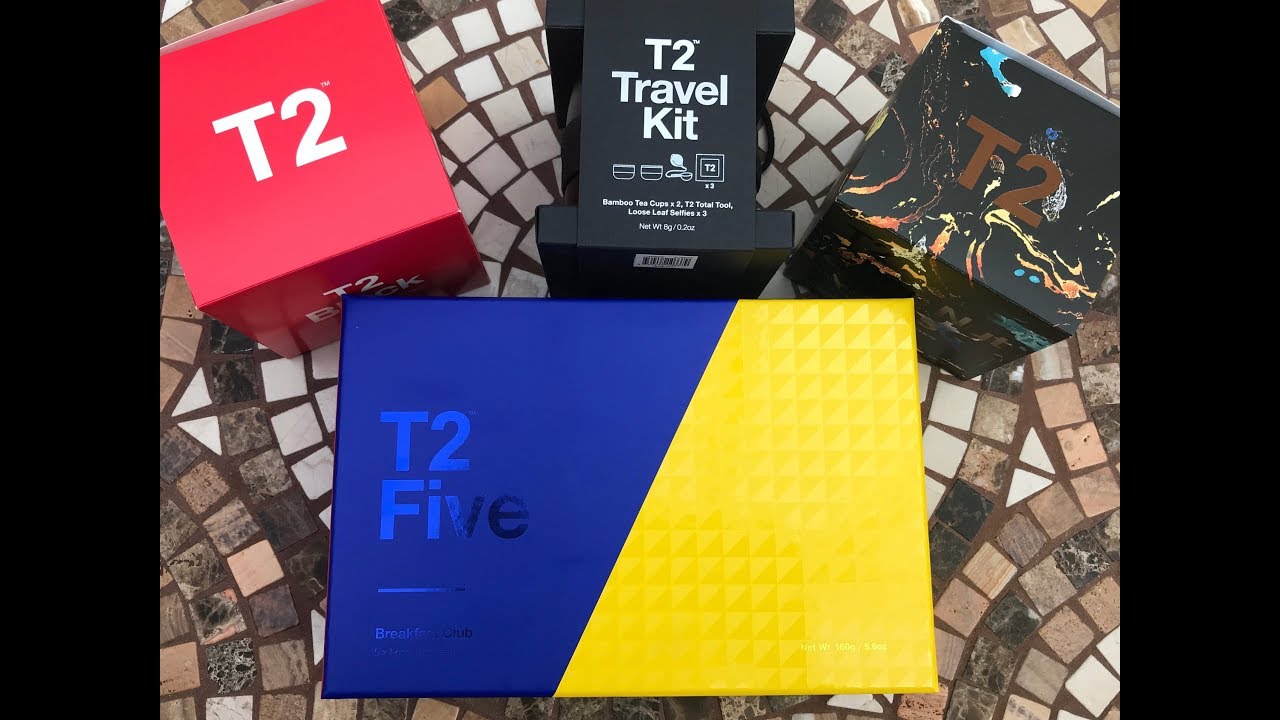 T2 Tea Gifts Haul & Unboxing - YouTube