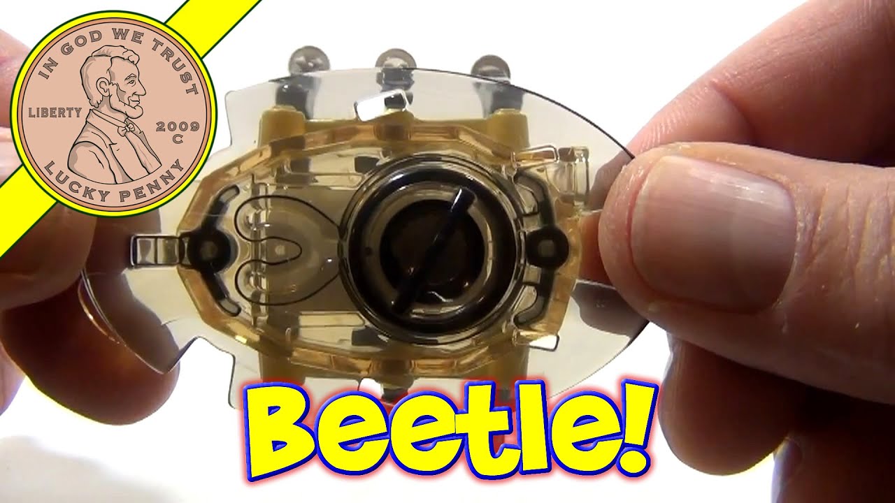 HexBug #1 Beetle Black - 2013 McDonald's Happy Meal Toys Review - YouTube