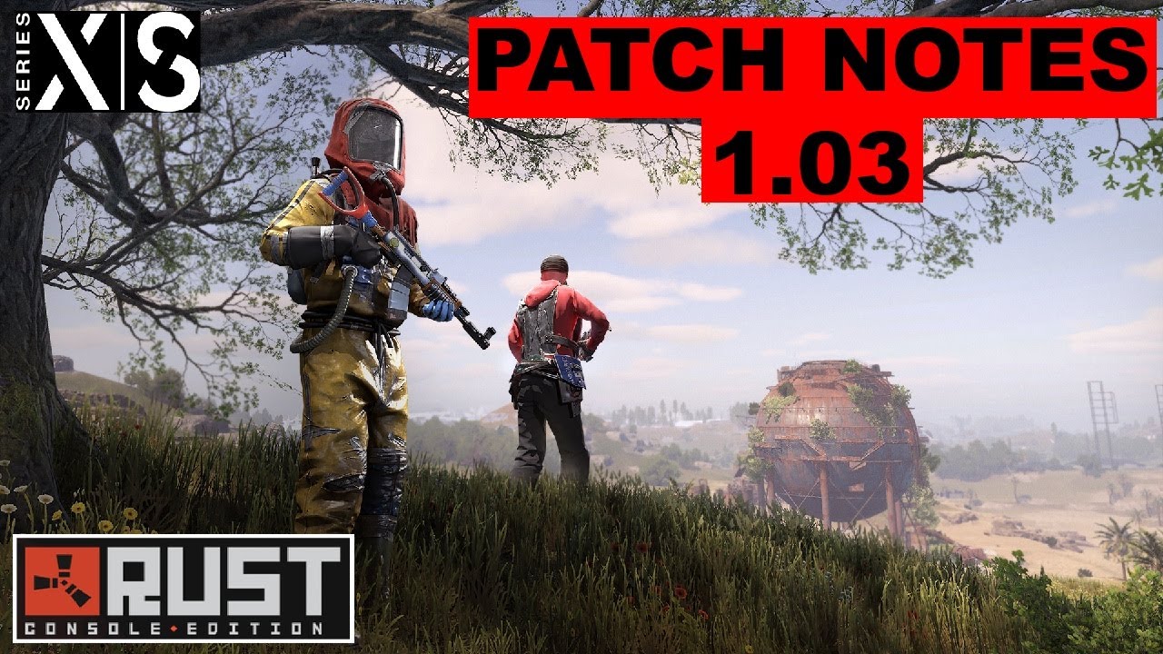 ℝ𝕌𝕊𝕋 ℂ𝕆ℕ𝕊𝕆𝕃𝔼- Patch Notes 1.03 - YouTube