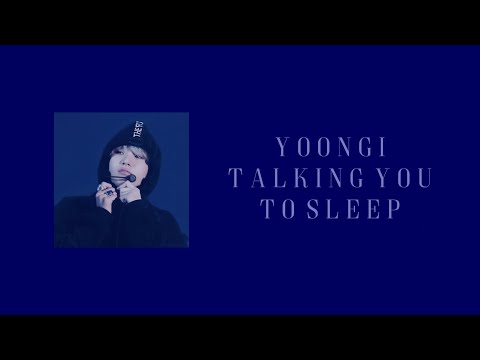 [BTS ASMR] yoongi talking you to sleep on a rainy evening