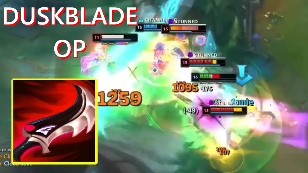 BUILD NEW DUSKBLADE ITS OP - YouTube