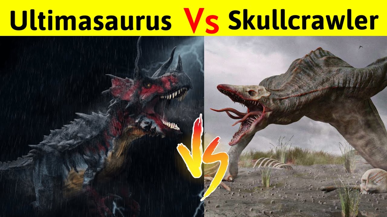 Skullcrawler Vs Ultimasaurus | क्या Skullcrawler मार पायेगा इस Hybrid ...