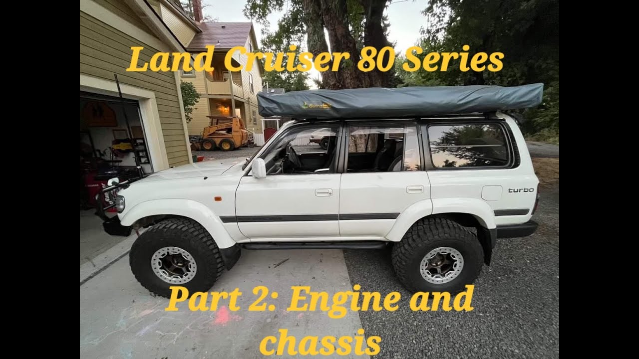 Land Cruiser 80 Series Part 2: Engine and drivetrain with chassis - YouTube