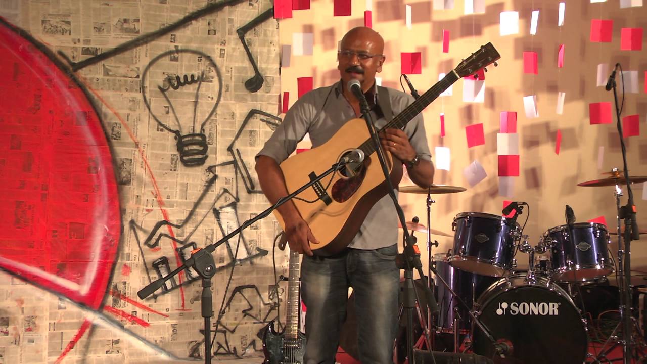 Ramana Gogula performance at TEDxVNRVJIET - YouTube