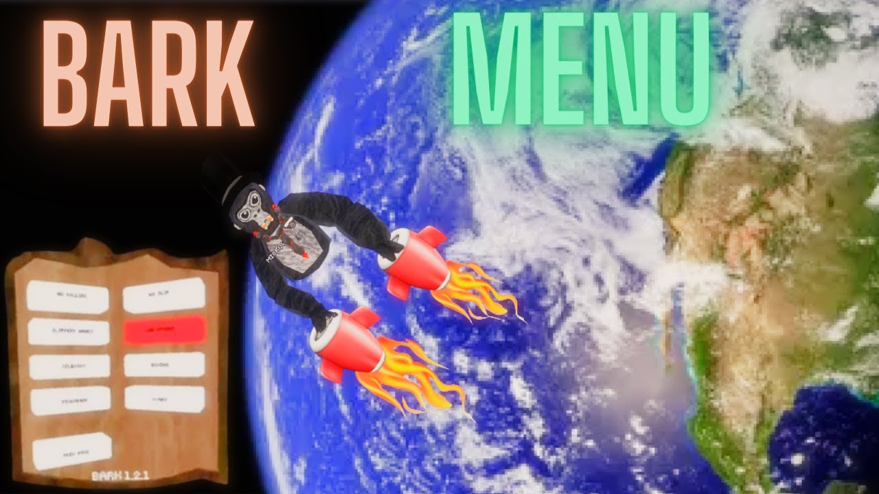 I HAVE ROCKET BOOSTERS!!! | Bark Mod Menu | Gorilla Tag VR - YouTube