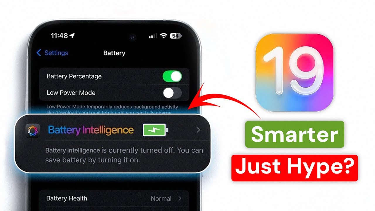 iOS 19 Battery Intelligence – Game Changer or Just Hype? - YouTube