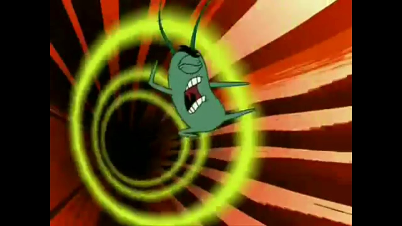 Plankton Falling Through a Vortex EARRAPE - YouTube