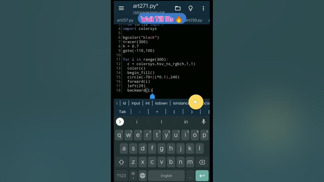 Python Turtle Status Ninza Graphics Coding Status Shorts Python Howtomake Codingstatus