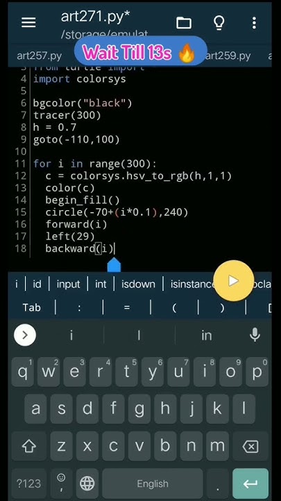 Python Turtle Status Ninza Graphics Coding Status Shorts Python Howtomake Codingstatus