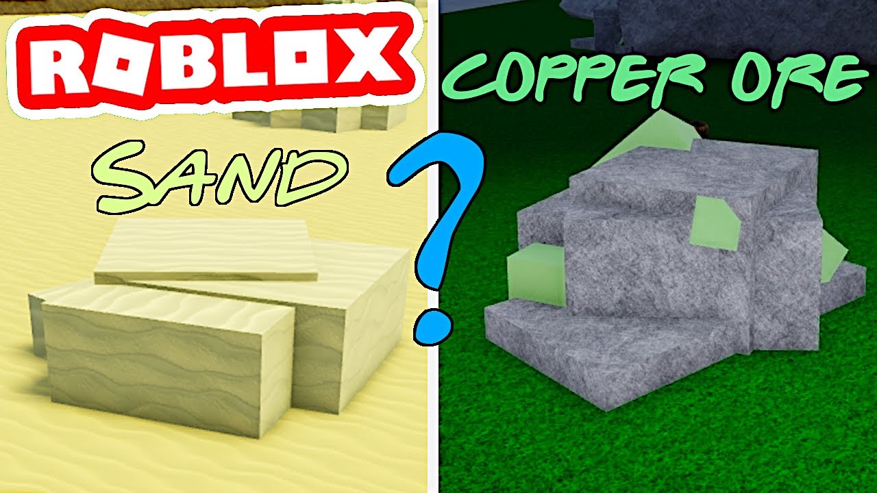 Where To Find Copper Ore and Sand Rocks In Factory Simulator (Roblox ...