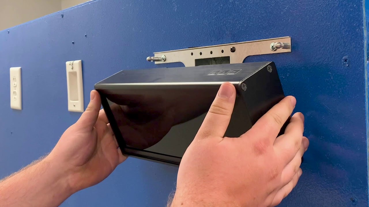 Digital Clock Surface Mount Hanging Bracket - YouTube