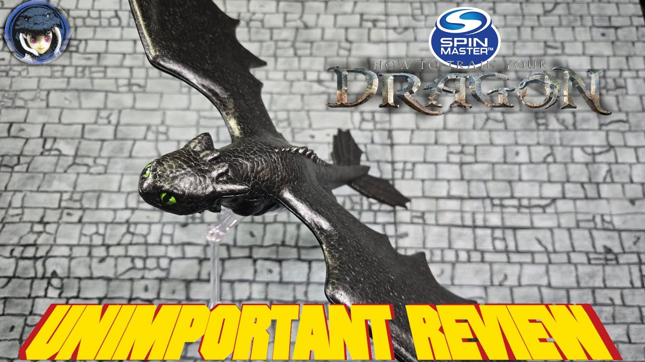 Spin Master How To Train Your Dragon Soaring Toothless Glider Toy ...