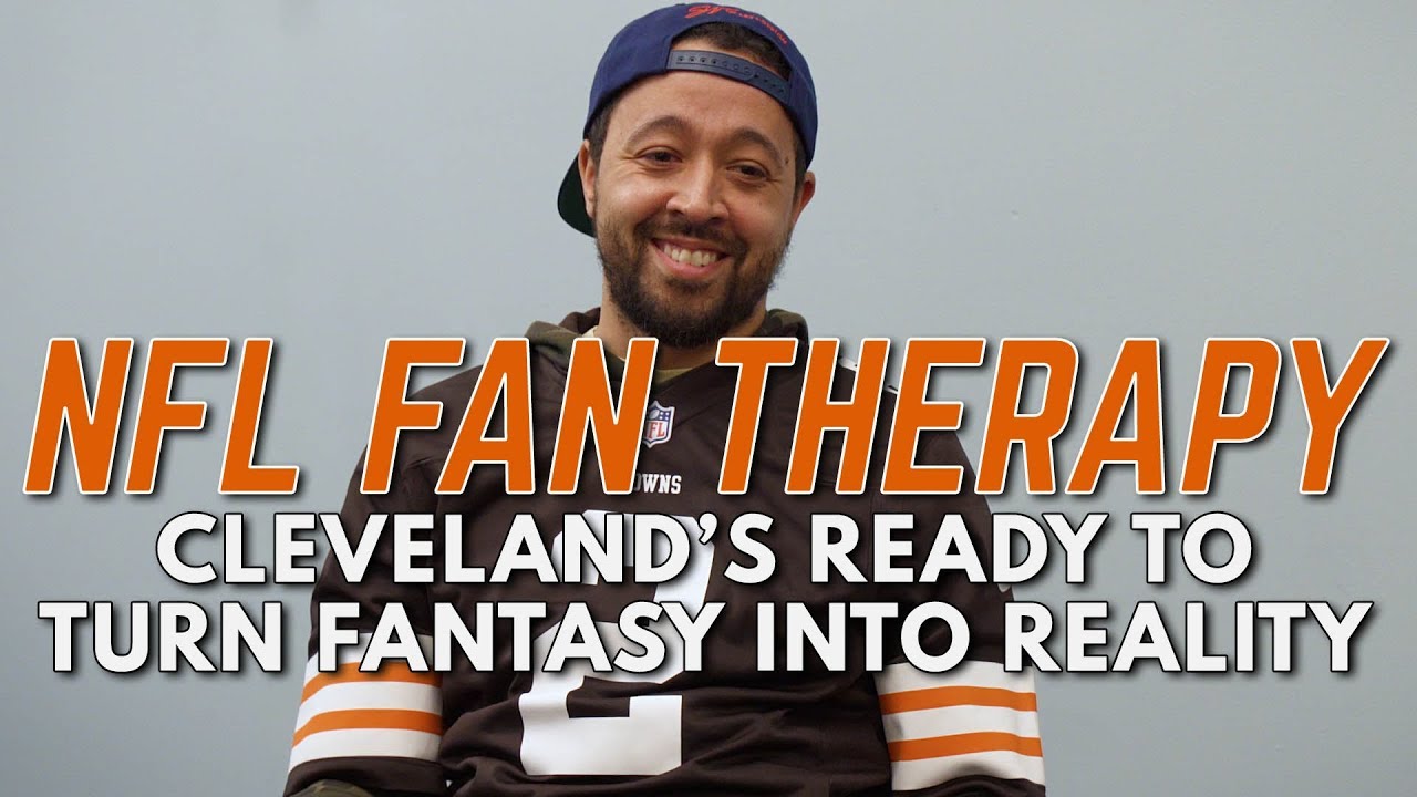 NFL FAN THERAPY: Cleveland's Ready To Turn Fantasy Into Reality - YouTube