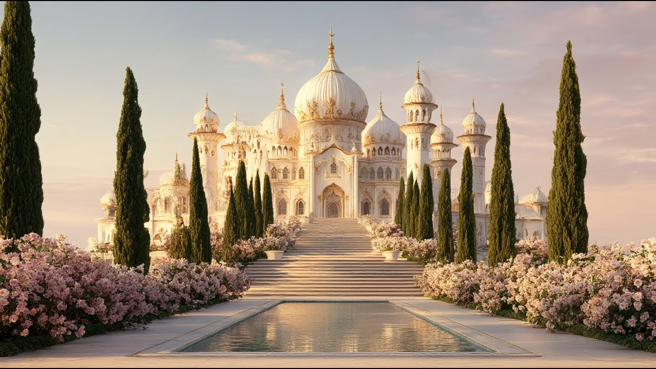 Step Into the Palace of Light & Gold: A $160M Dream Home of Cream ...