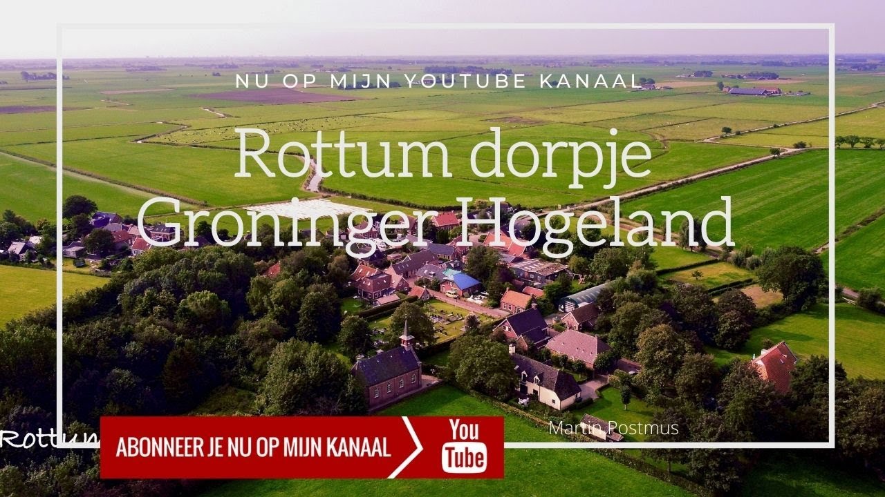 Rottum klein dorpje op het Groninger Hogeland - YouTube