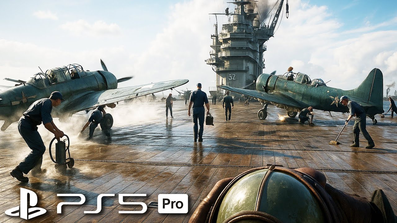 The EPIC Battle of Midway | Realistic ULTRA Graphics [4K 60FPS] - YouTube