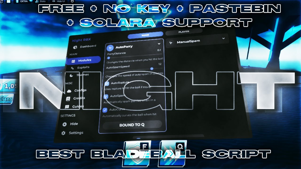[FREE] Blade Ball Never Die Script OP No Key Autoparry + Autospam, Solara Support Roblox Mobile ...