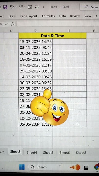 Excel Shortcuts To Separate Dates And Times π― Excel Tricks π₯ Shorts Exceltricks Tips