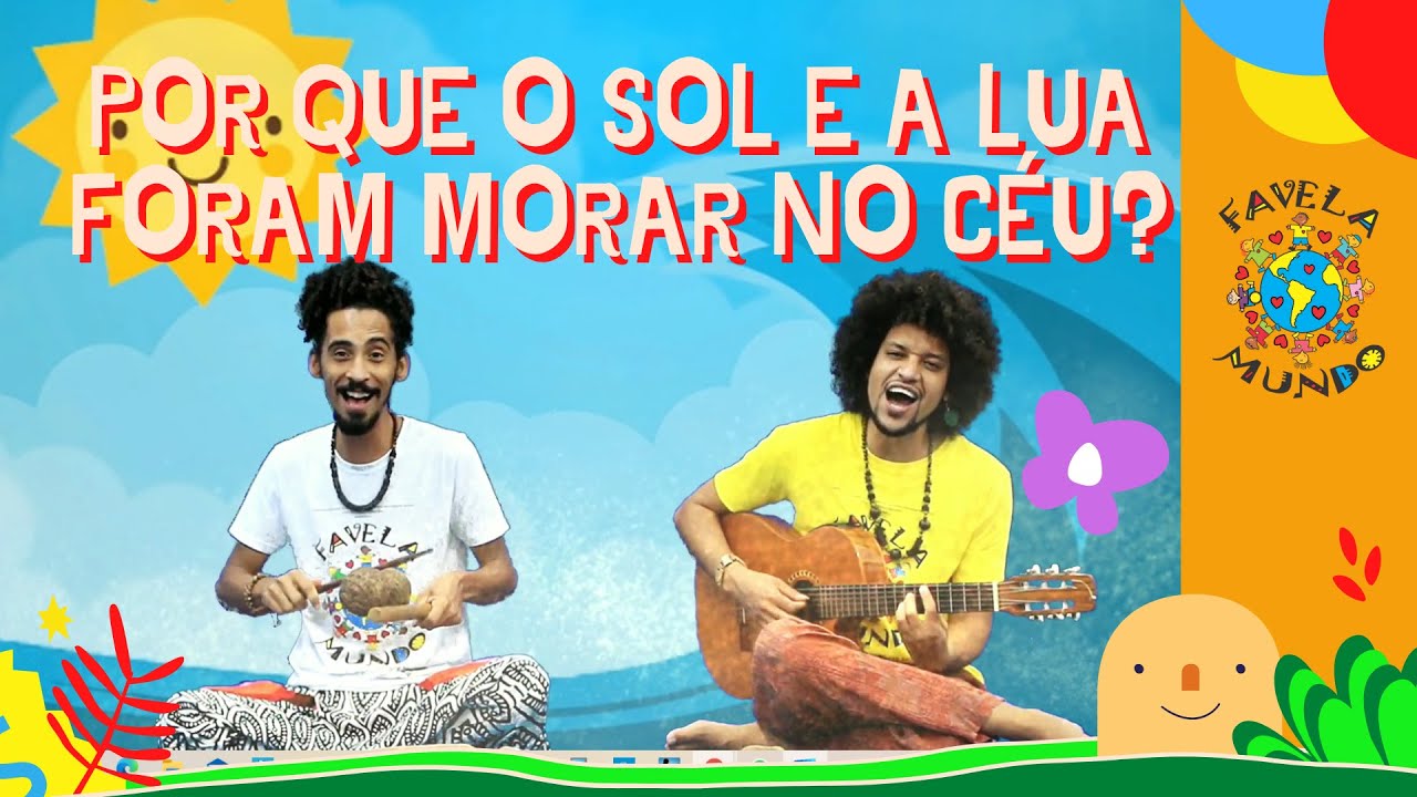 Por que o sol e lua foram morar no céu? - YouTube