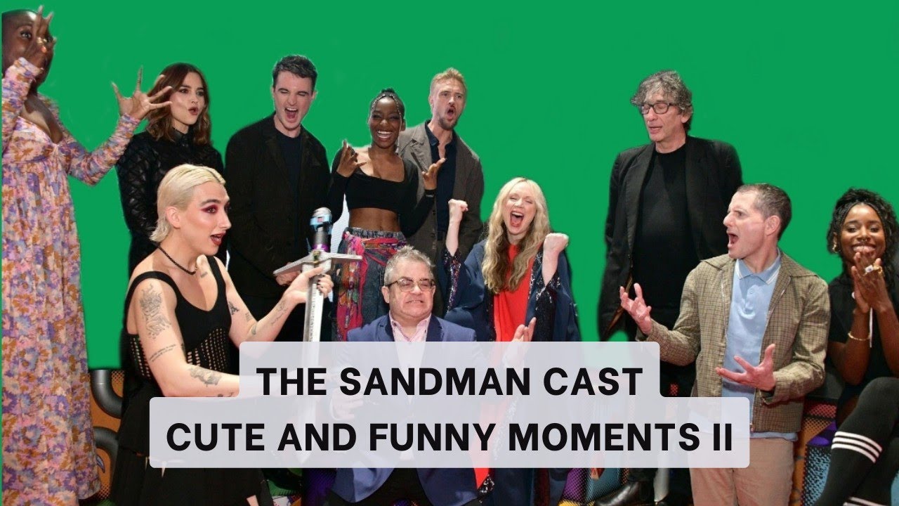 The Sandman cast | Funny and Cute moments part 2 - YouTube